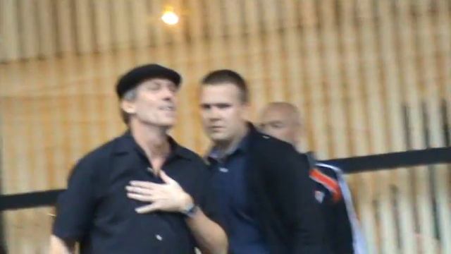 Hugh Laurie after concert Saint-Petersburg 24.06.2012