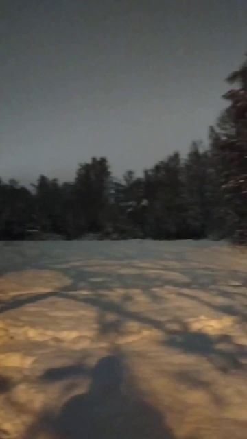 Вечерняя Тверь зимой.