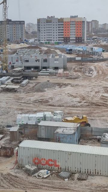 стройка Волжский 38 микрорайон.