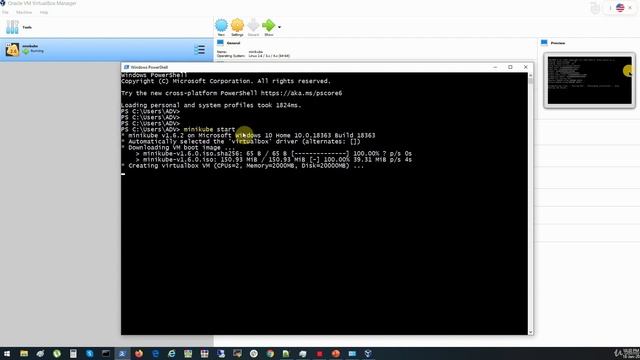 Раздел 1 - Занятие 2 - Поднятие простого K8s Cluster на Windows