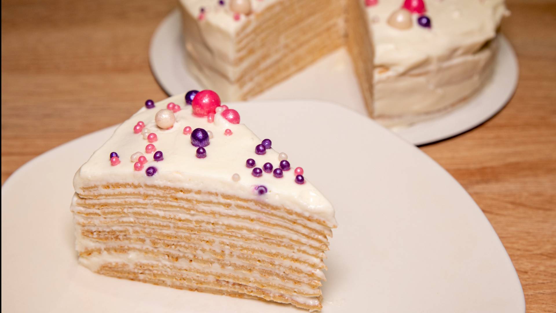 БЛИННЫЙ ТОРТ с нежным КРЕМОМ "Чиз". С ума сойти от этой нежности и вкусности. На масленицу Вы - топч