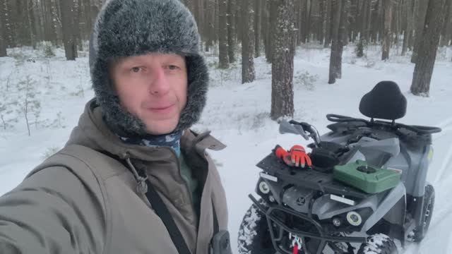 Дополнительный свет на квадроцикле - как подключить и тест в конце ролика