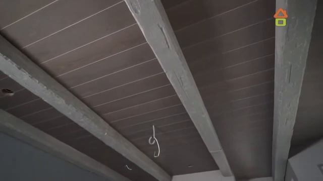 Декоративные балки Cosca в интерьере кухни-гостиной ('Дачный ответ' от 06.05.2018, 'Уютный север').