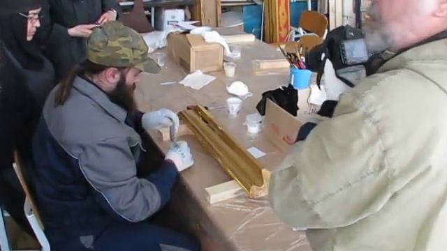 Мастер-класс по декорированию поталью. часть 3