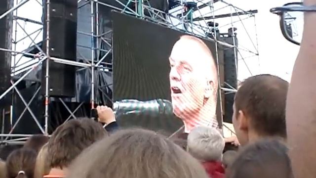 Sting in Saint-Petersburg Russia 16.06.11 Дворцовая площадь