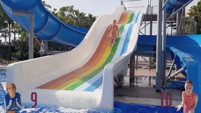 ЧЕЛЛЕНДЖ В АКВАПАРКЕ БЕЗ ПРЯТОК | Супер Каролина Шоу