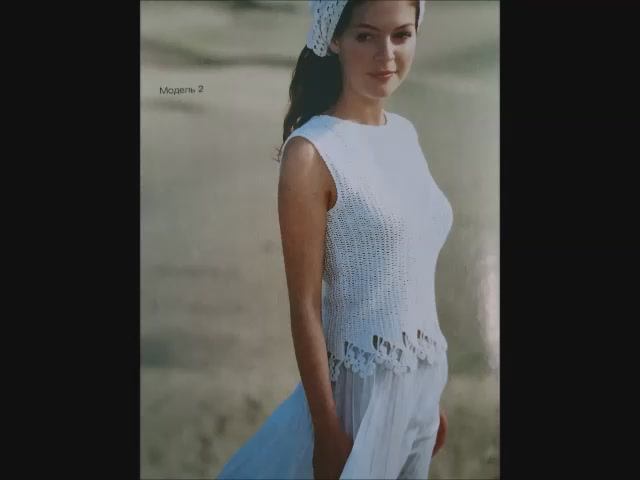 Вязание по мотивам журнала маленькая Диана 2001 г