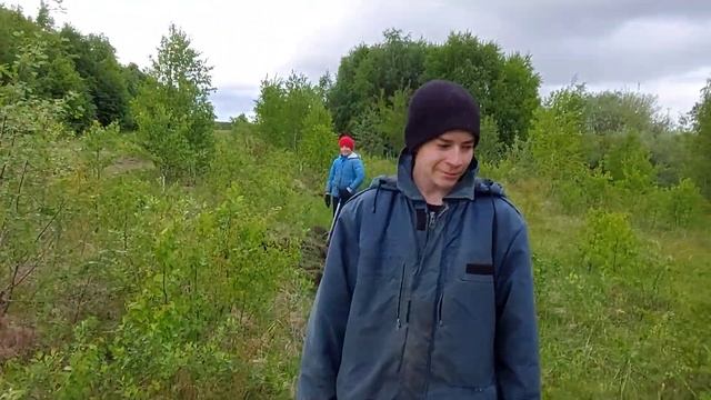 Металлокоп в лесу ломаем рельсы