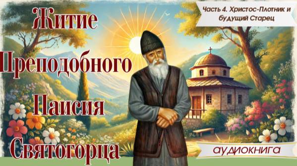 Христос-Плотник и преподобный Паисий Святогорец. Из "Жития" преподобного Паисия Святогорца #книги
