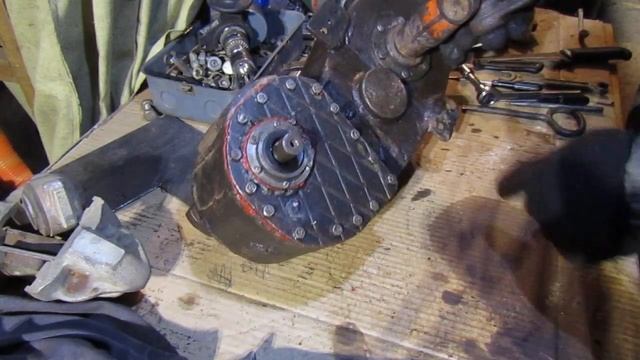 минитрактор бюджет 10 тысяч рублей ; редуктор