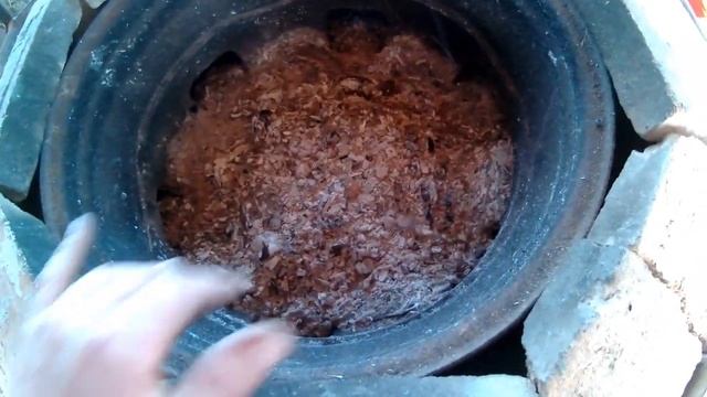 мангал на цепях