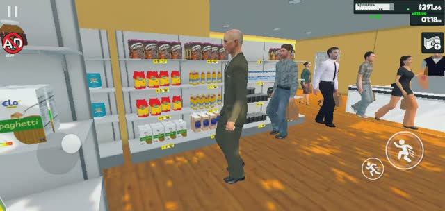 ЛУЧШИЙ МАГАЗИН! SUPERMARKET SIMULYATOR (1 часть видео)