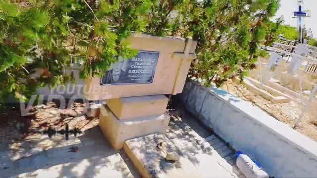 ЖАРА + 40 на КЛАДБИЩЕ. г АКТАУ (новое и старое )