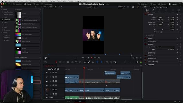 Transform 1 Video Into 4 Snappy Clips With DaVinci Resolve 19! Join Me For The Edit!