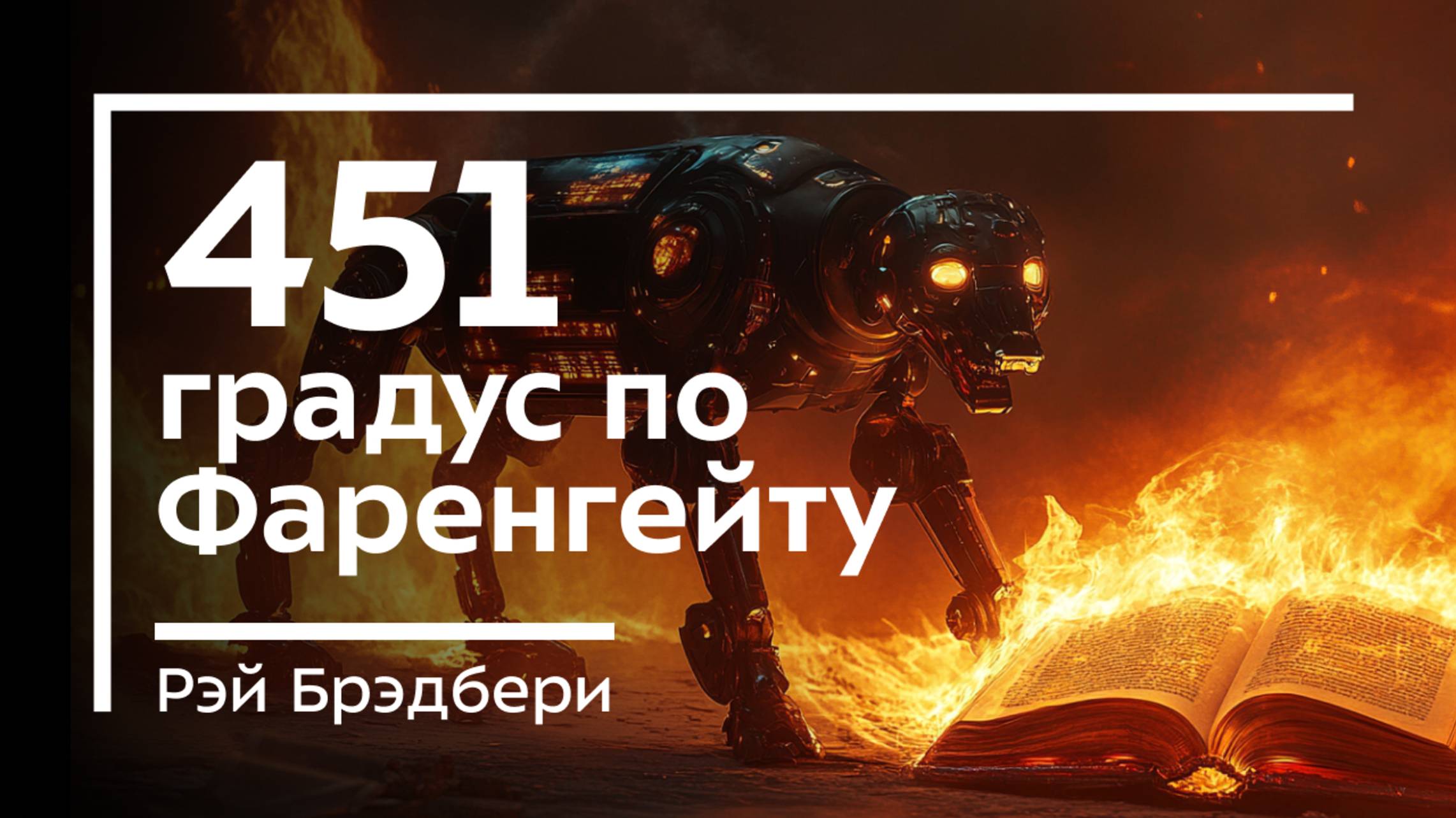 🔥451 градус по Фаренгейту / Рэй Брэдбери. Обзор книги