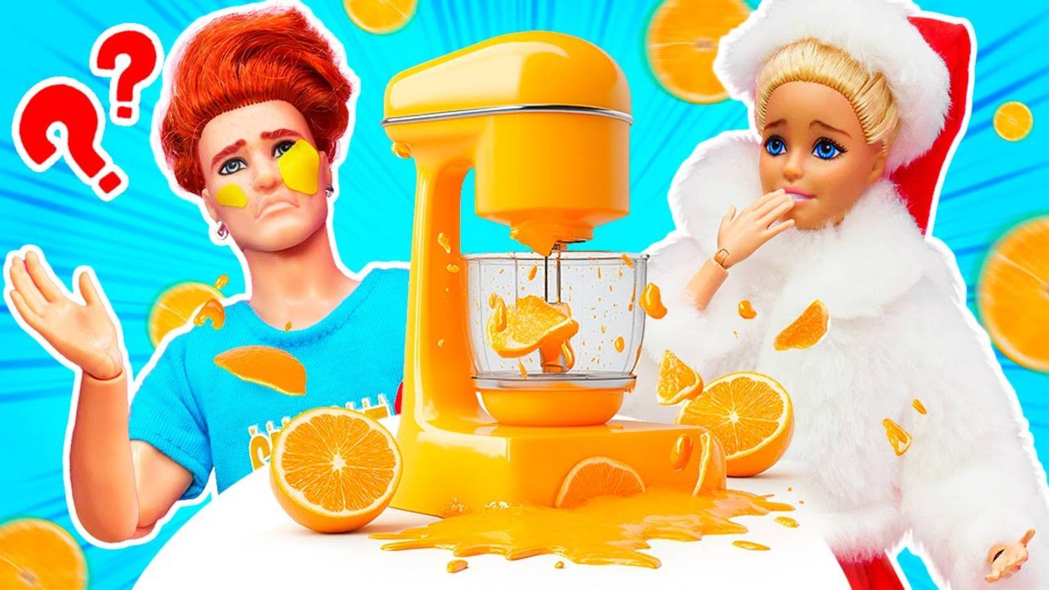 Барби и Кен поссорились в Рождество! Праздник испорчен? 😭😱