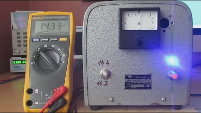 Тиристорное зарядное для СА/СА АКБ со всеми защитами