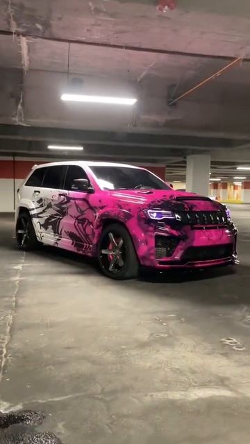 Самый мощный комплект Tyrannos для TrackHawk из Лас-Вегаса! #lasvegas #jeep #grandcherokee #srt