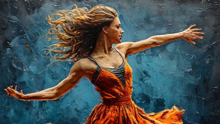 Стильная танцевальная