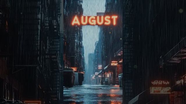 Август плачет..
