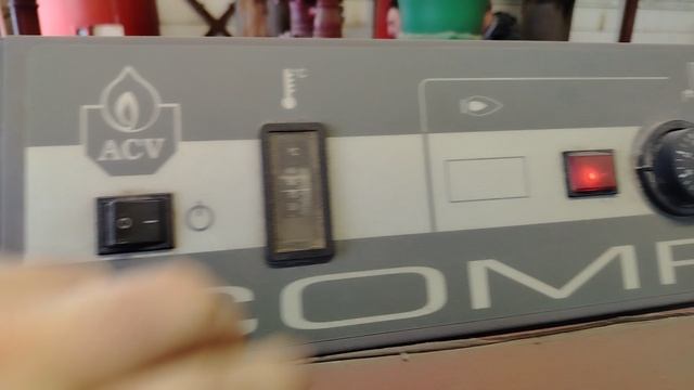 Оригинальный дизайн пульта управления ретро котла ACV Compact