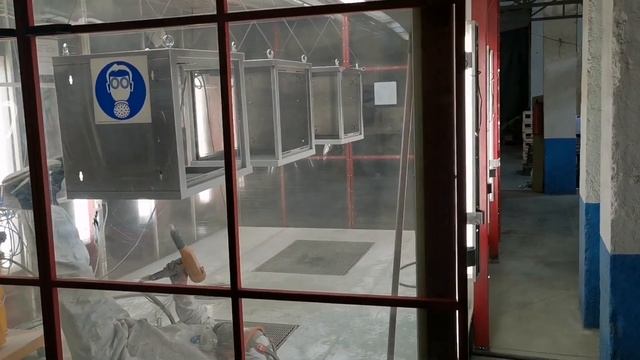 Порошковая покраска на "чиле"