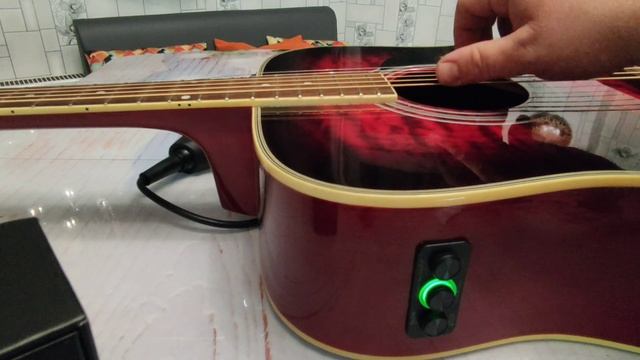 DEVISER A-3 Активный трансакустический врезной звукосниматель для гитары.Установка без пропила.