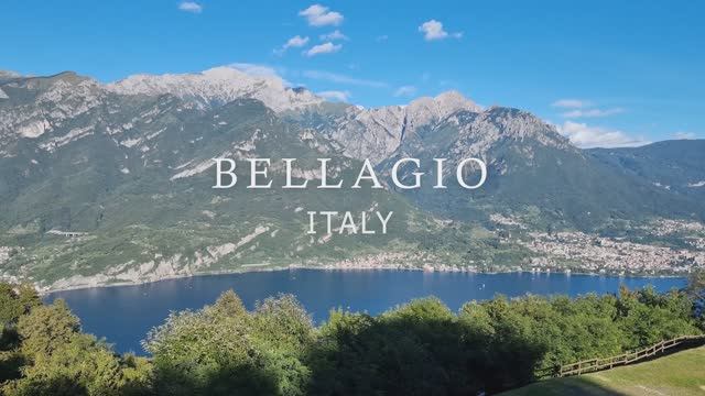 Белладжио, Италия! Пешеходная экскурсия в формате 4K 30fps Ultra HD #Белладжио