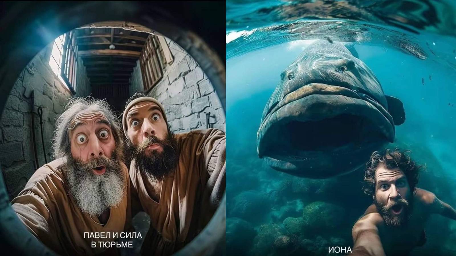 Селфи Библейских героев