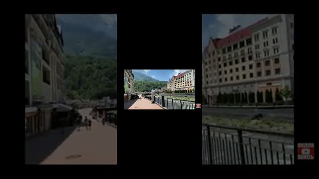 Реакция обзор на Красную поляну и Водопады.