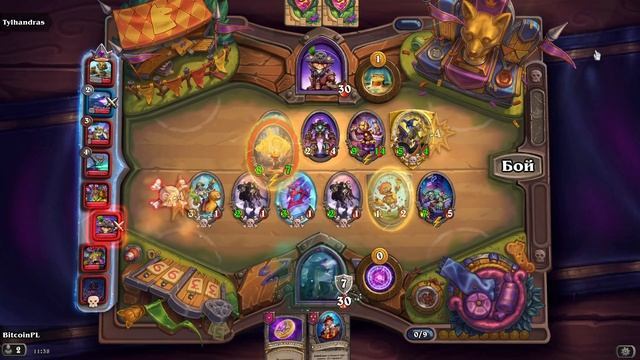 Малигос-топ7 нежить Hearthstone Battleground(Поля Сражений) #3