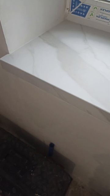 Подоконник из керамогранита в комнате #shorts