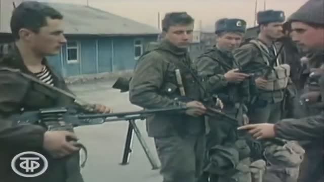 Афганистан 1988 ☭ Кино, Спокойная ночь (В.Цой)