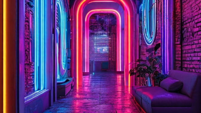 Neon lights