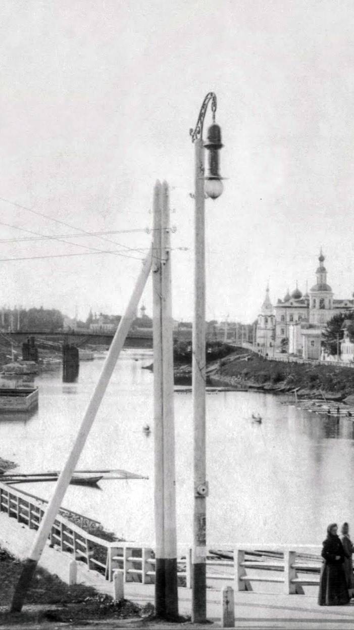 Первые электростанции Вологды