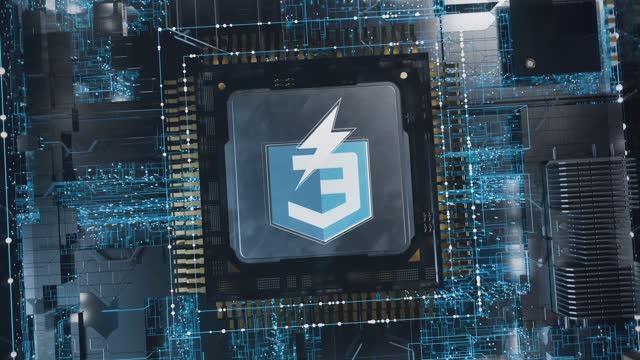 3D заставка для компании Энергомаш