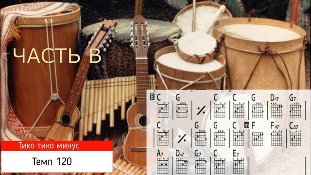 Тико тико минус темп 120