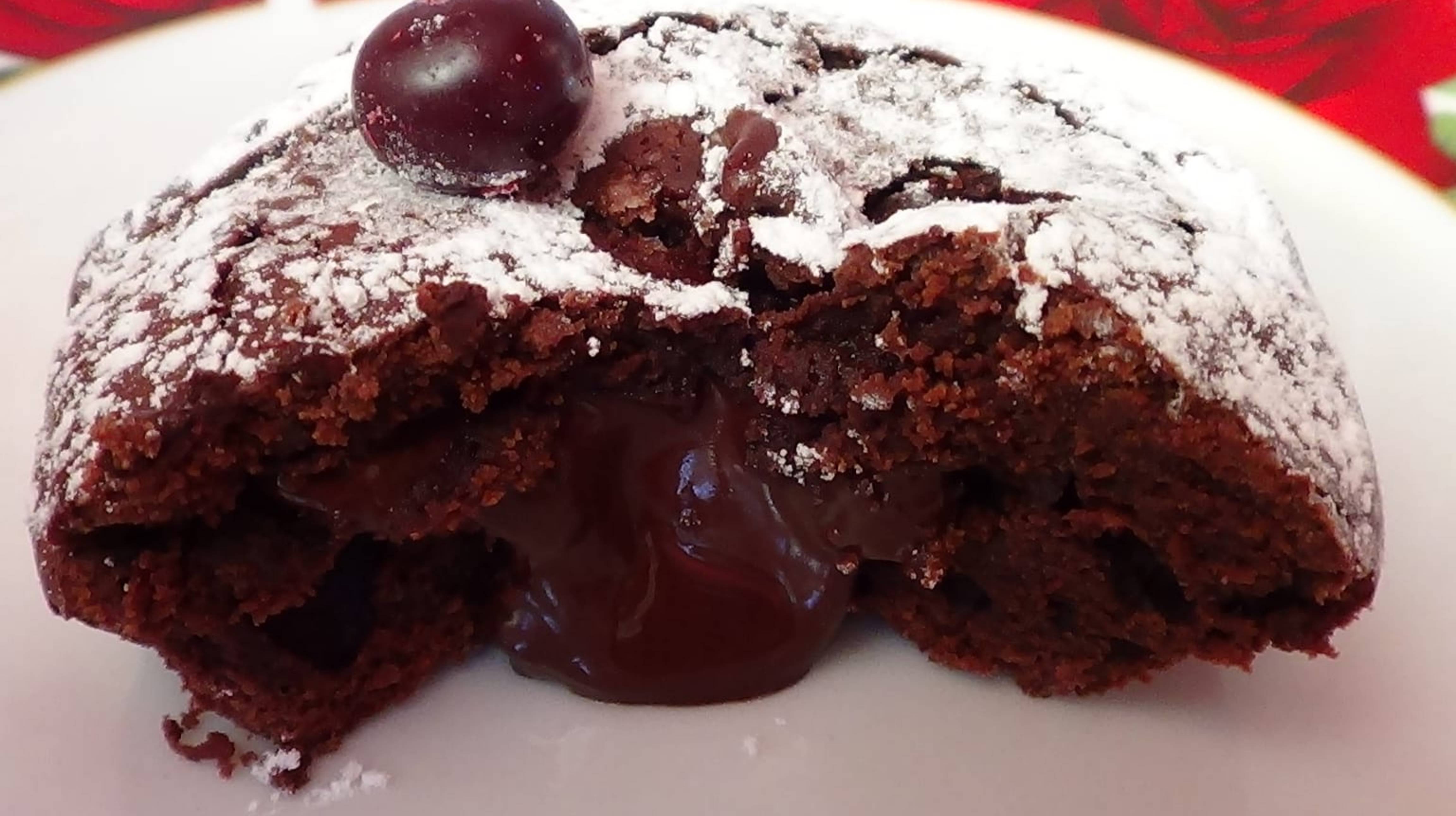 Шоколадный фондан