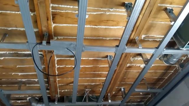 Вентрешетки + КСД своими руками ч.2, плавающий потолок, подъемник для ГКЛ