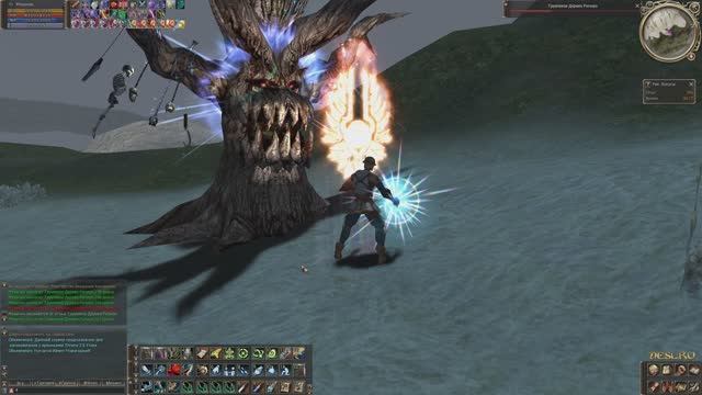 Lineage 2 Freya: Рейдовый Босс "Трухлявое Дерево Репиро" 44 ур.(Raid Boss Rotten Tree Repiro 44 Lvl)