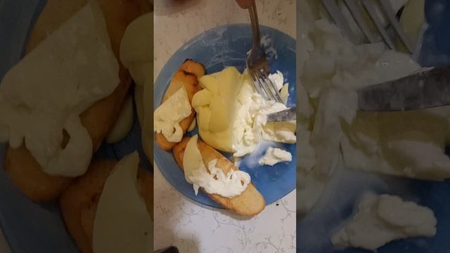 Нереально вкусная буррата.