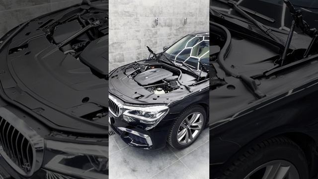 BMW 7 детейлинг мойка2024г1
