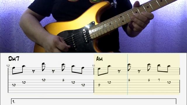 Тико   Тико #1 (Tico  Tico) разбор на электрогитаре  вступление bpm 60