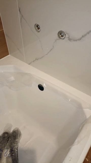 Обзор законченного ремонта в ванной. #shorts