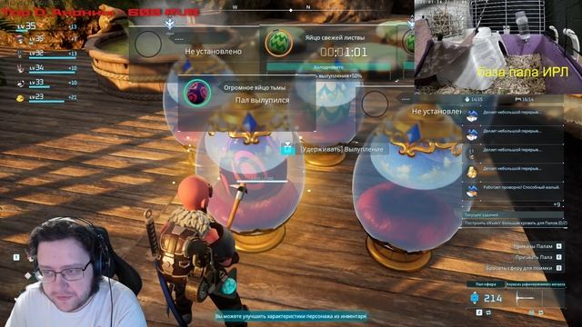 Кварц и электричество, Palworld