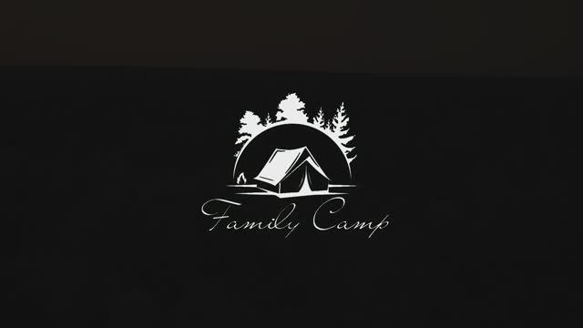 Палаточные выходные. Многодетная семья на природе. Брянская область. Family camp.