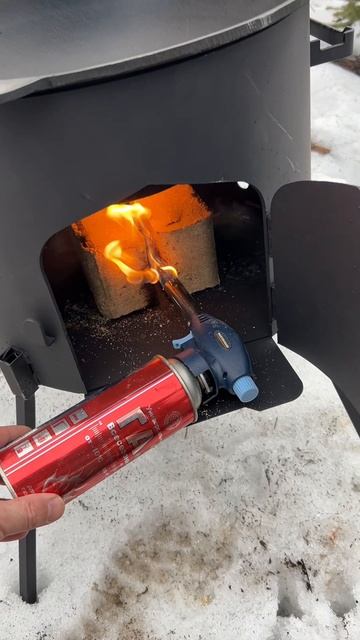 Как быстро разжечь Баню/печь без Розжига