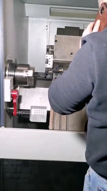 Запуск токарного станка TC 35