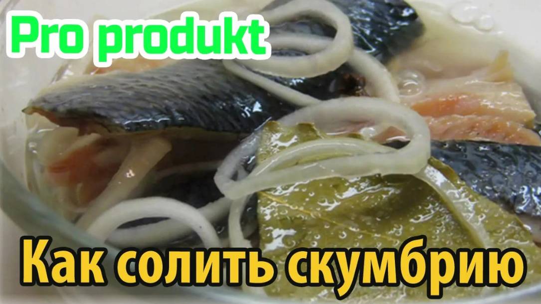 Как солить скумбрию в рассоле быстро