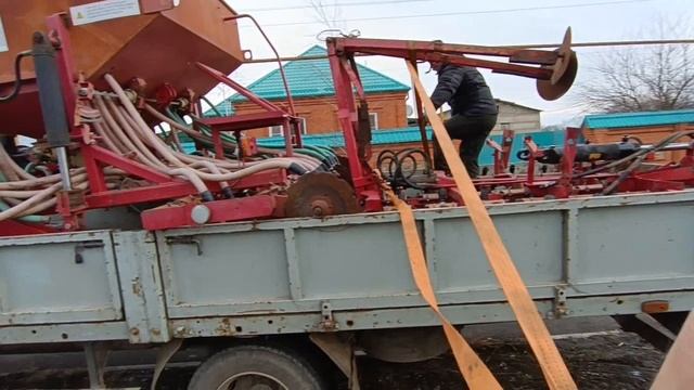 Отгрузка Сеялка Быстрица С-6ПМ экспресс-обзор от Константина Сорокина